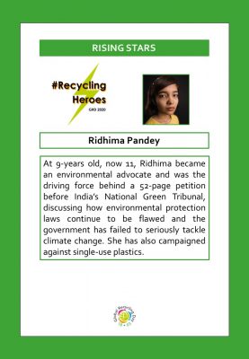 R_Ridhima - Global Recycling Day